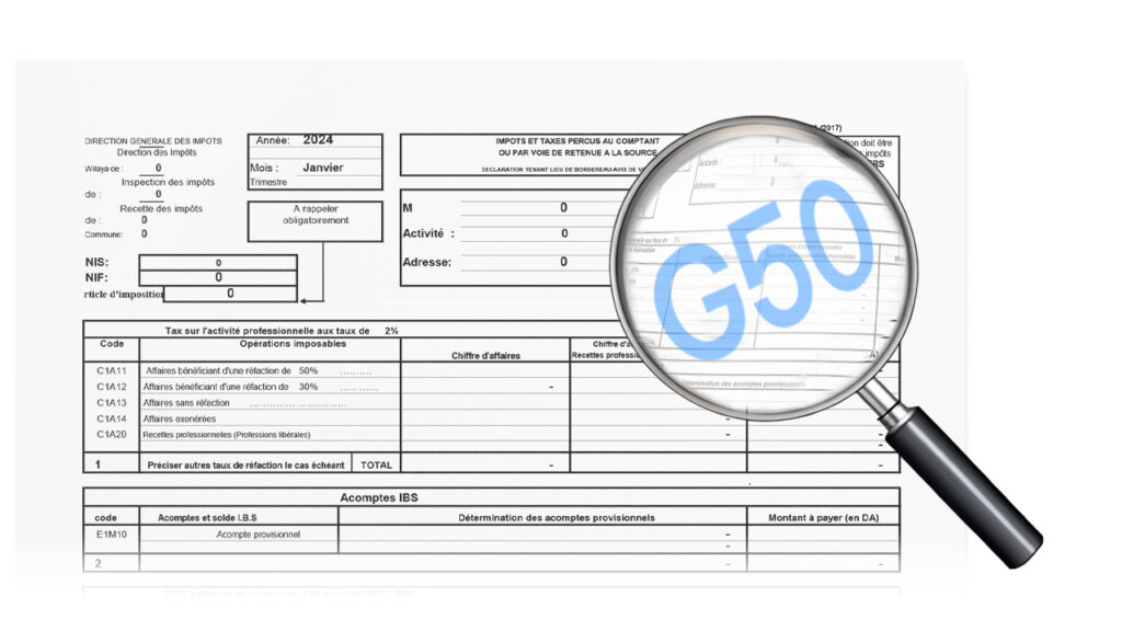 G50 : Tout savoir sur cette déclaration fiscale