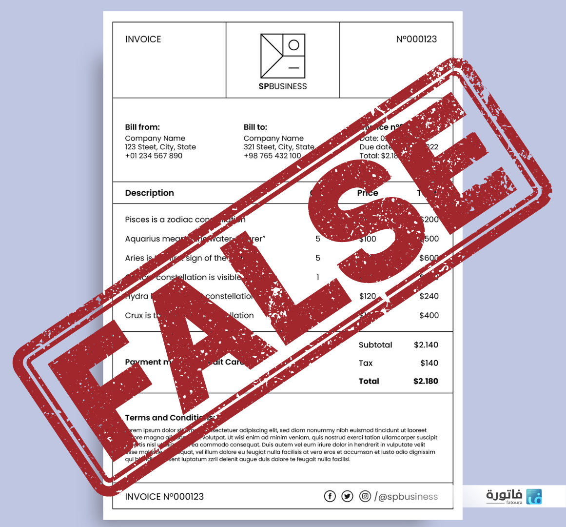 Fatoura Blog – Fausse facture : Quels sont les risques