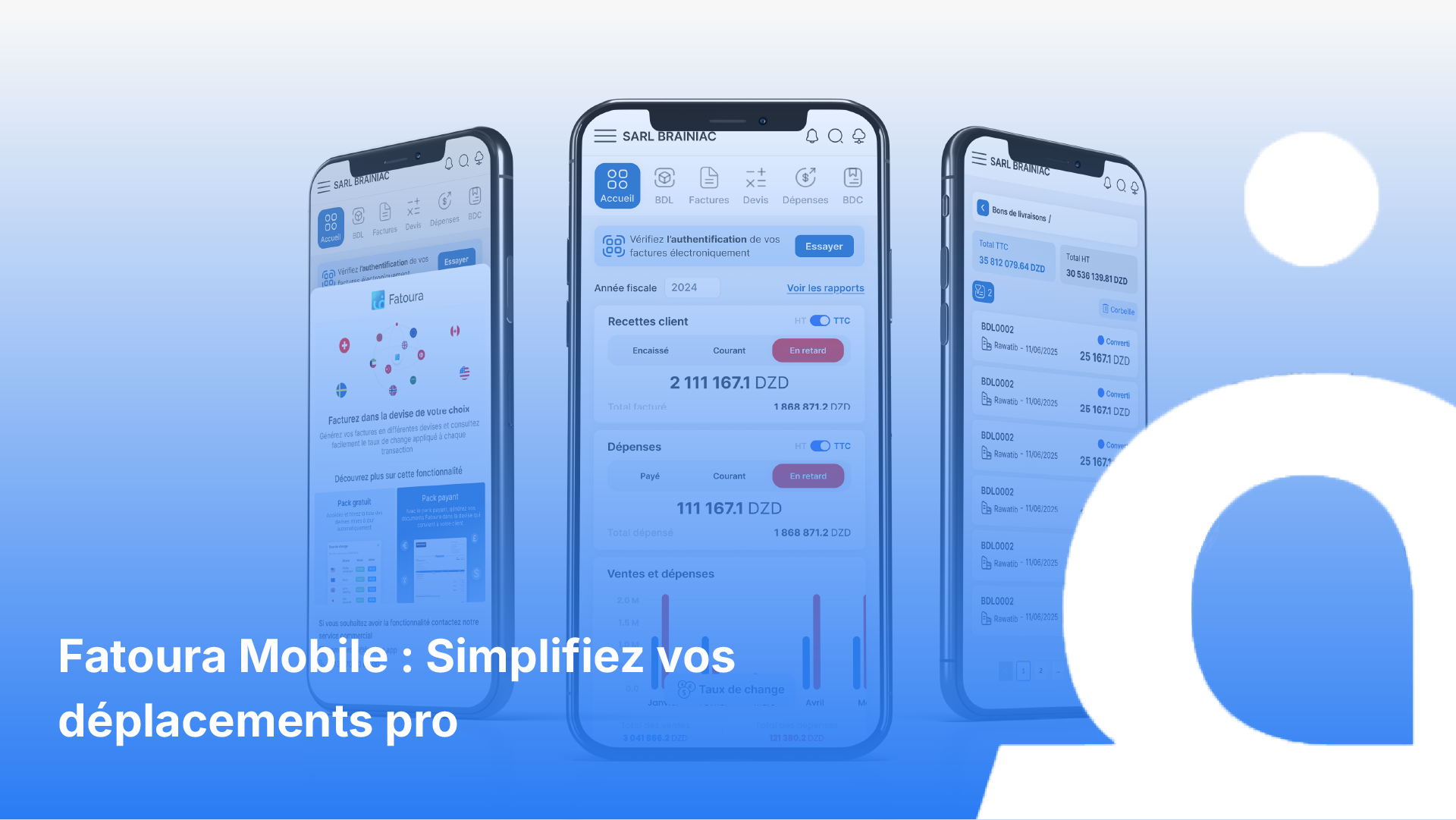 Fatoura Mobile : Simplifiez vos déplacements pro