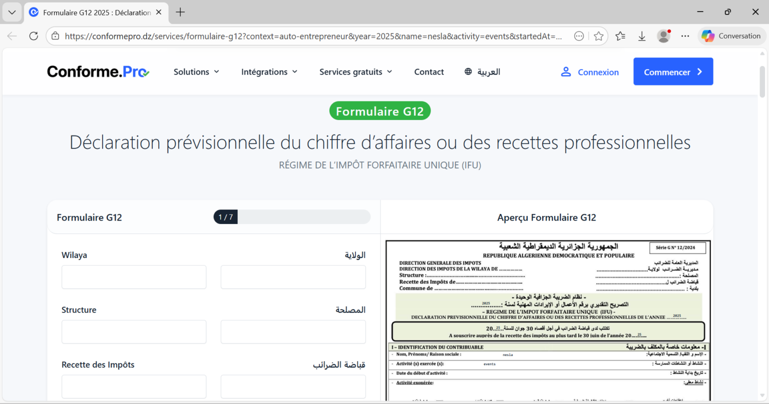 G12 bis, à quoi sert cette déclaration? – Fatoura Blog